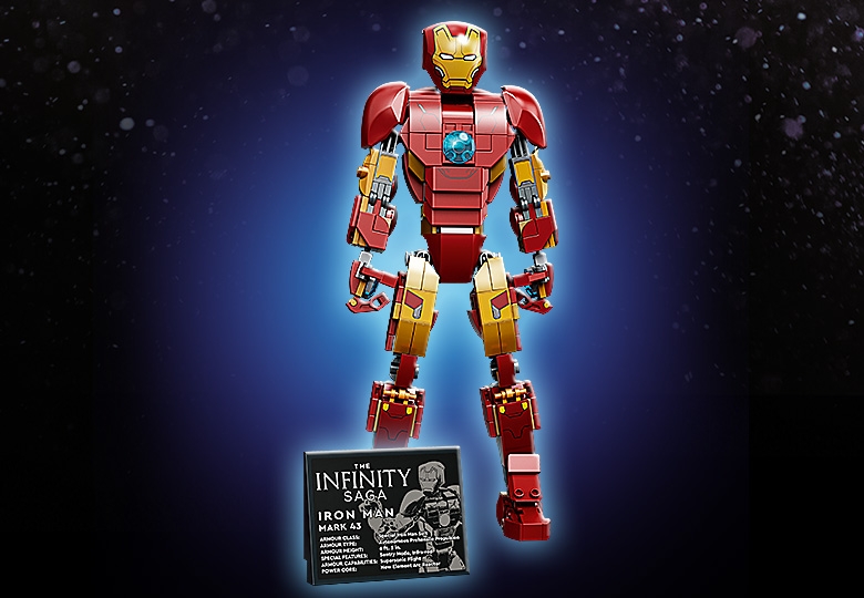Iron Man Figure 76206 | Marvel | Buy online at BRICKLEB