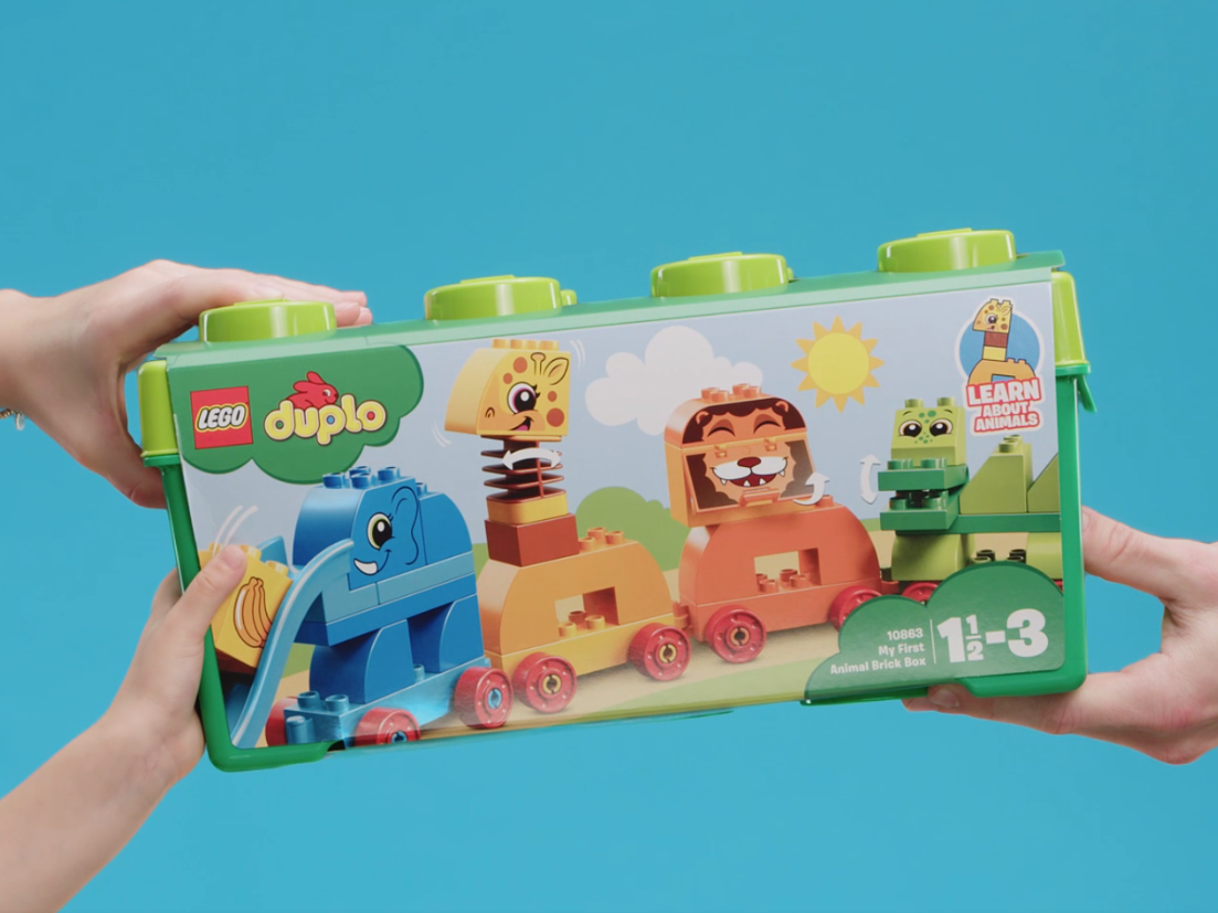 My First Animal Brick Box 10863 | DUPLO® | Buy online at the Official ...
