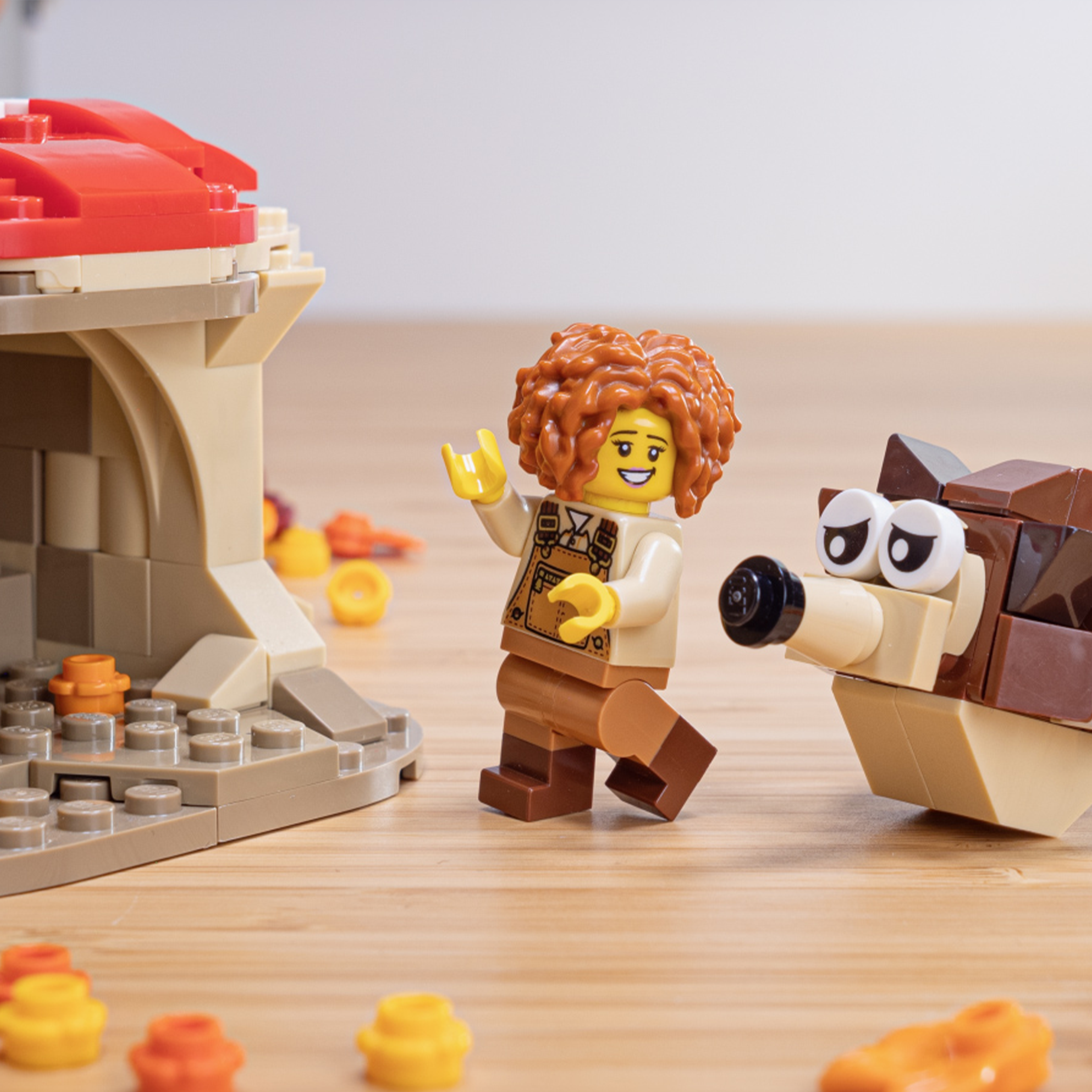 Build a LEGO® Hedgehog and Nest Activity | Official LEGO® Shop NL