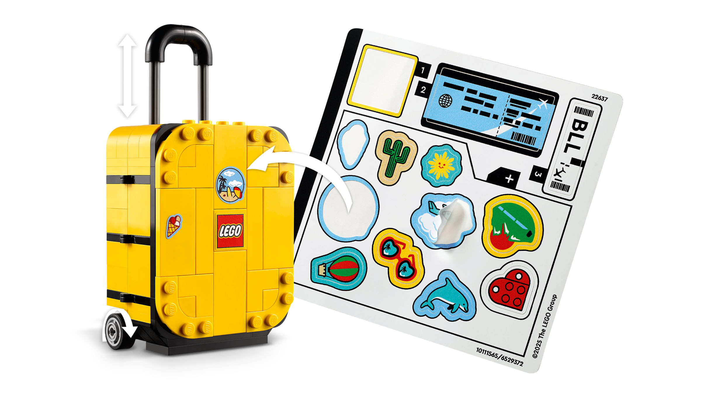 Yellow Travel Suitcase 40817 | Other | Buy online at the Official LEGO ...
