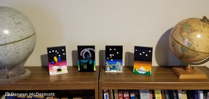 Come personalizzare il set LEGO® Ideas Racconti dell’era spaziale ...