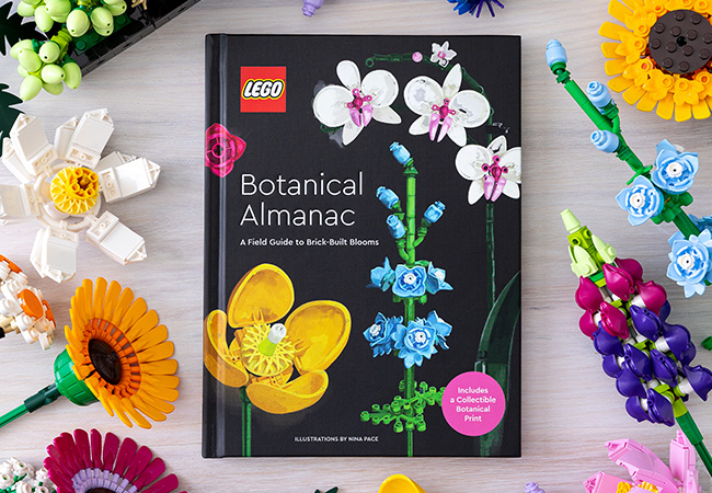 Alegra a un fan de las flores con el libro LEGO® “Botanical Almanac ...
