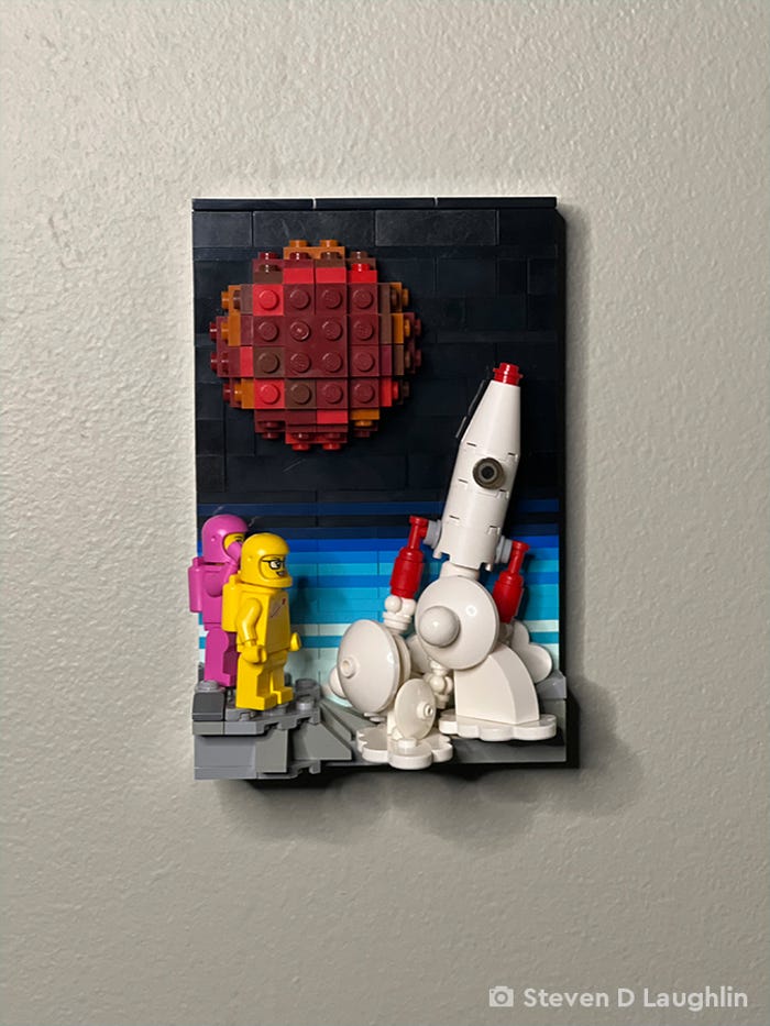 Come personalizzare il set LEGO® Ideas Racconti dell’era spaziale ...