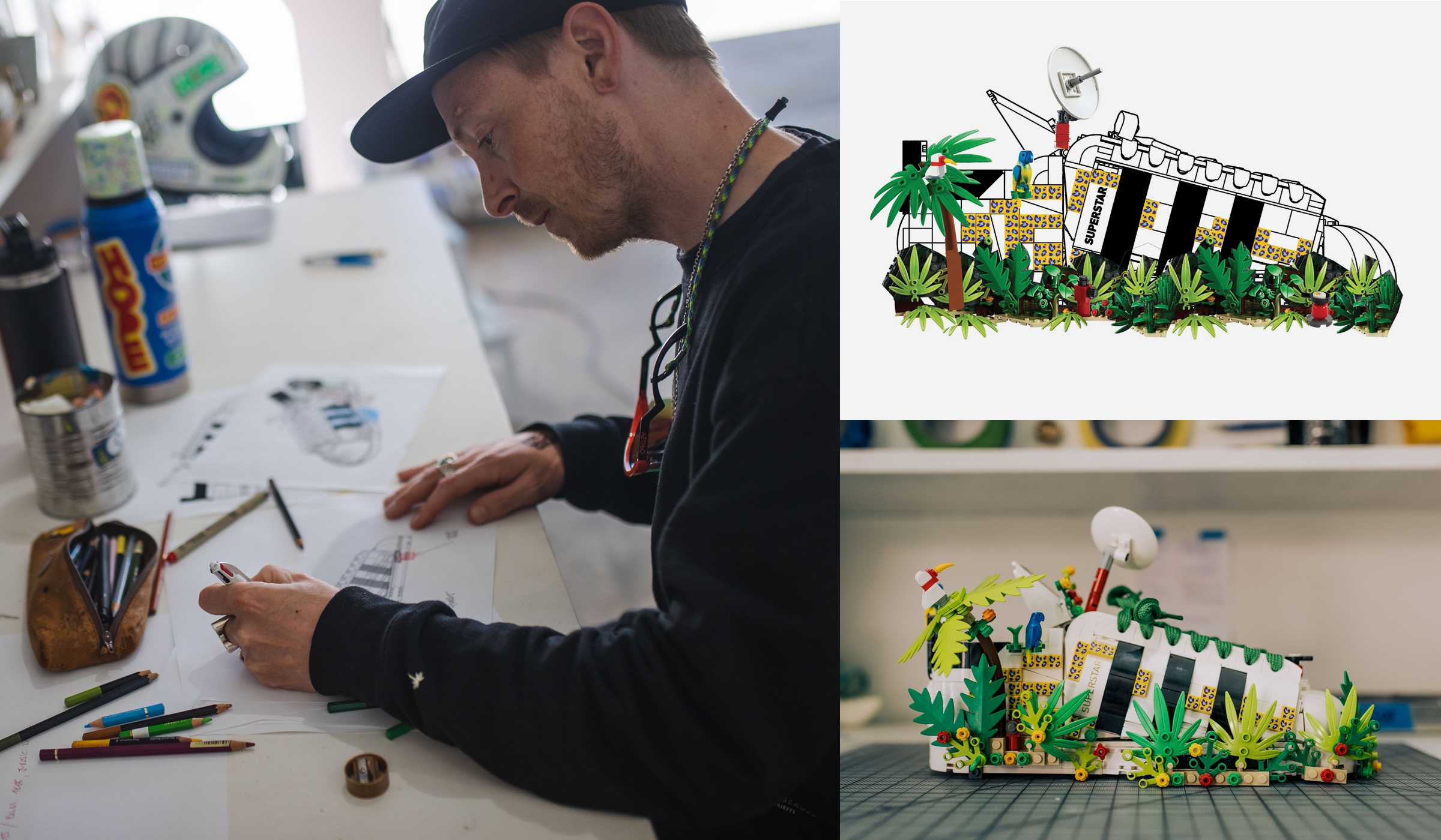 How to customize your LEGO® adidas Originals Superstar | Official LEGO ...