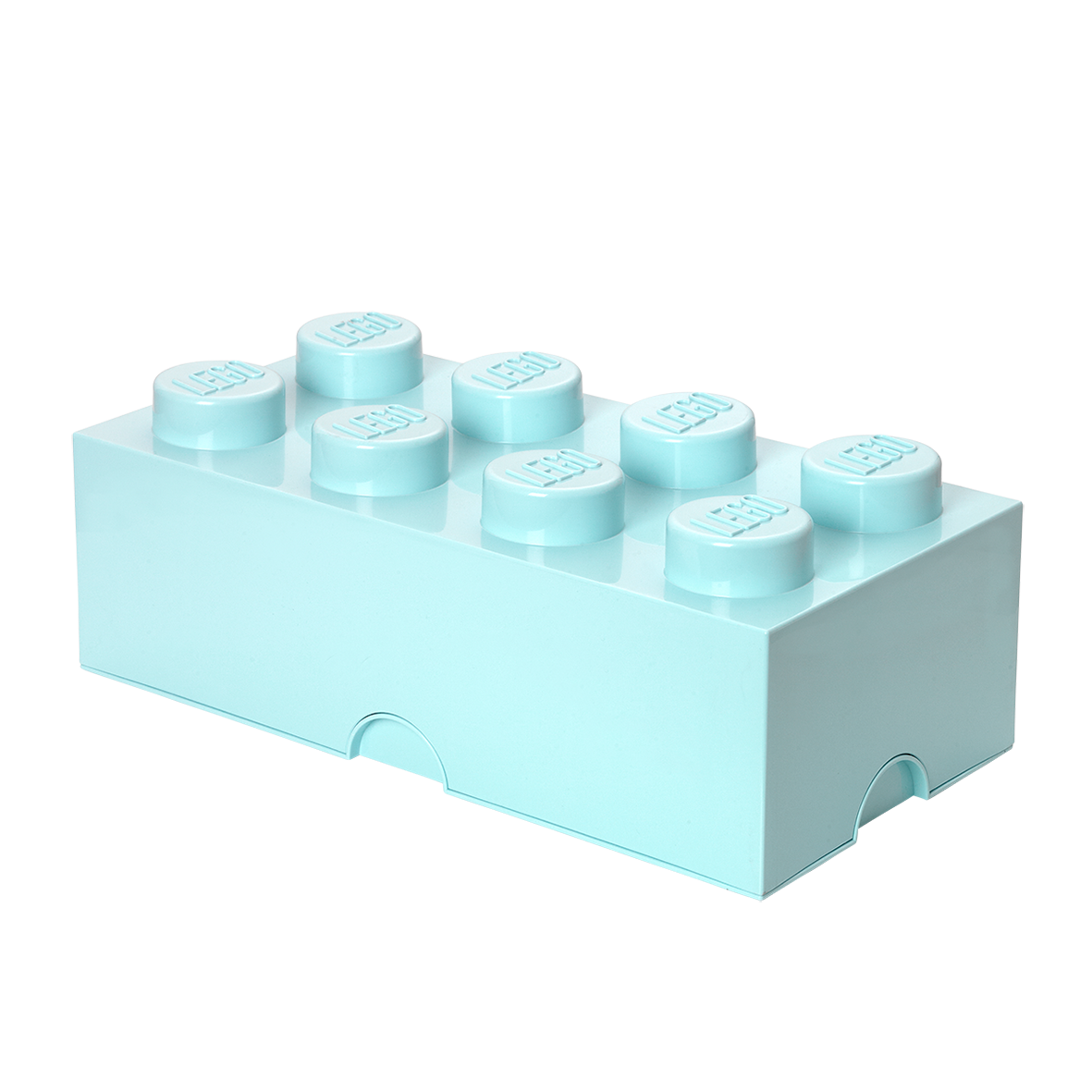 LEGO® 8-Stud Storage Brick – Aqua Blue 5005721 | Other | Buy online at ...