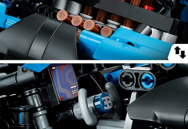 Bugatti Bolide Agile Blue 42162 | Technic™ | Buy online at the Official ...