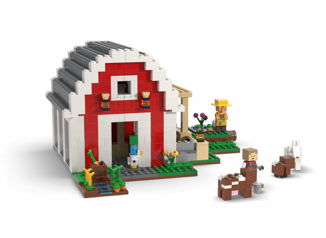 The Red Barn 21187 | Minecraft® | Buy online at the Official LEGO® Shop US
