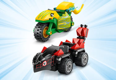 Spin and Electro Dinosaur Vehicle Chase 11198 | Marvel | Buy online at ...