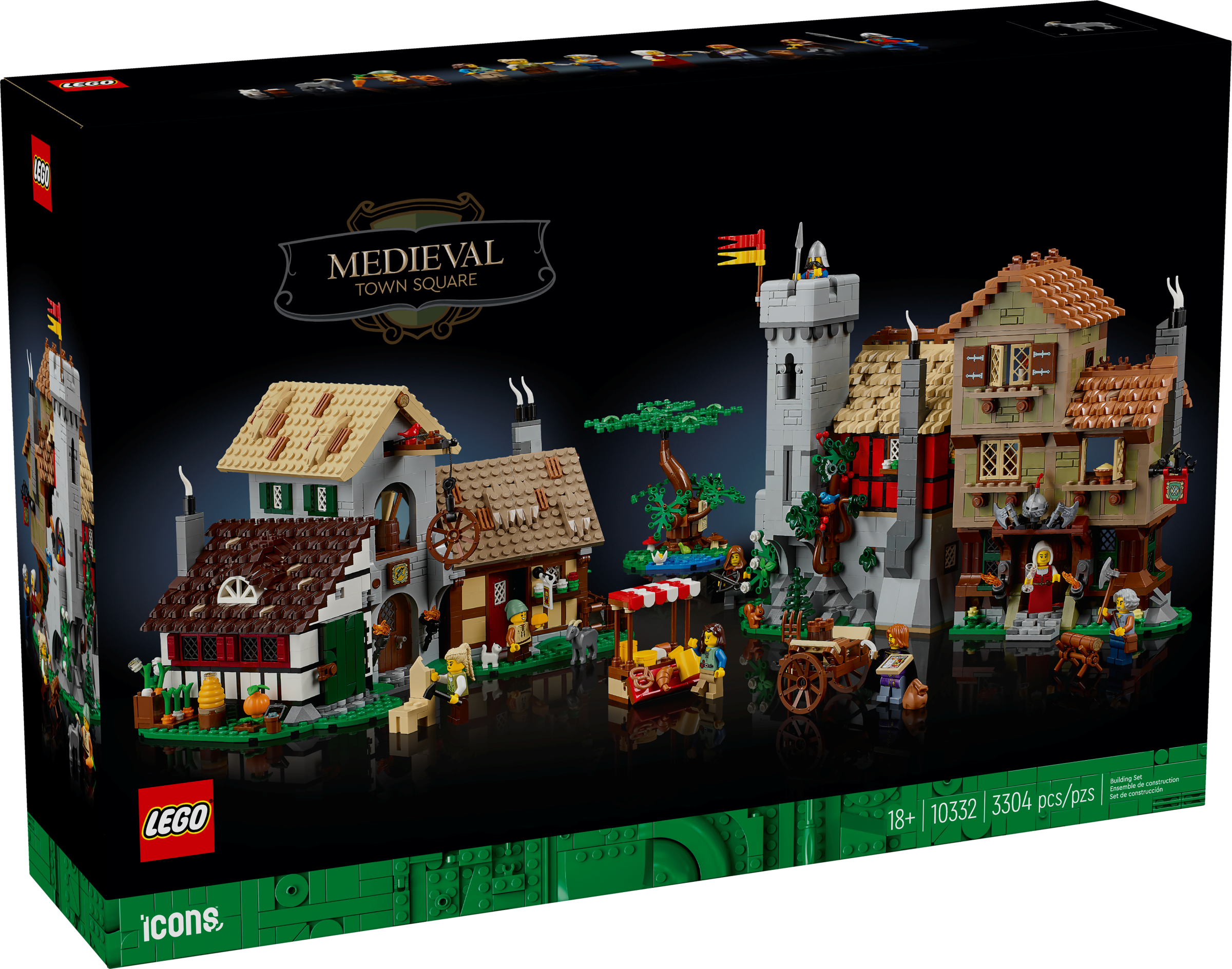 LEGO Piazza della città medievale #10332: foto, caratteristiche ...