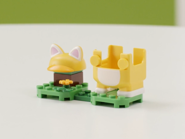 Cat Mario Power-Up Pack 71372 | LEGO® Super Mario™ | Buy online at the ...
