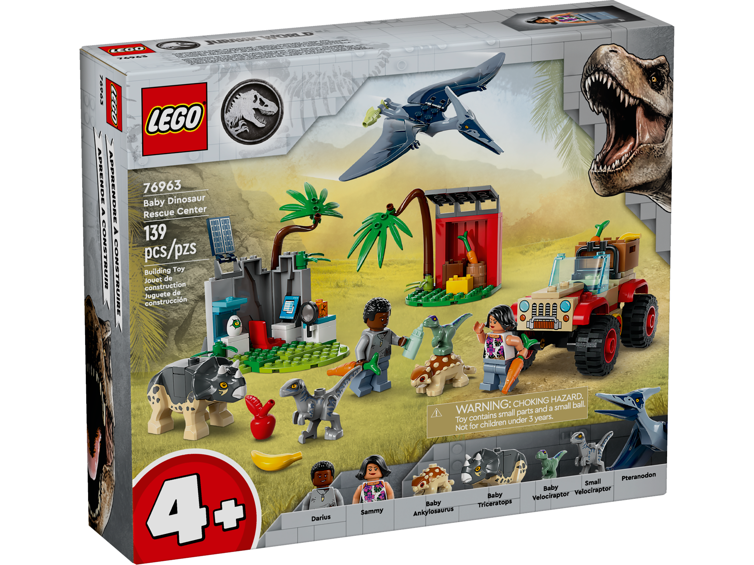 Baby Dinosaur Rescue Center 76963 | Jurassic World™ | Buy online at the ...