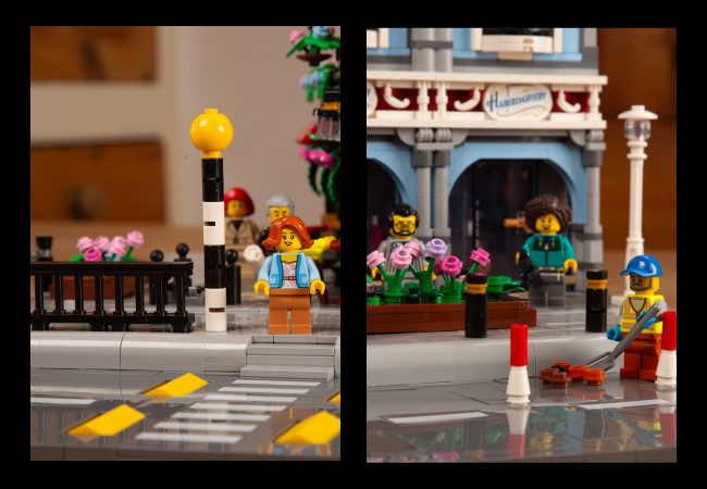 Unique Street Furniture for Your Modular City | Official LEGO® Shop US