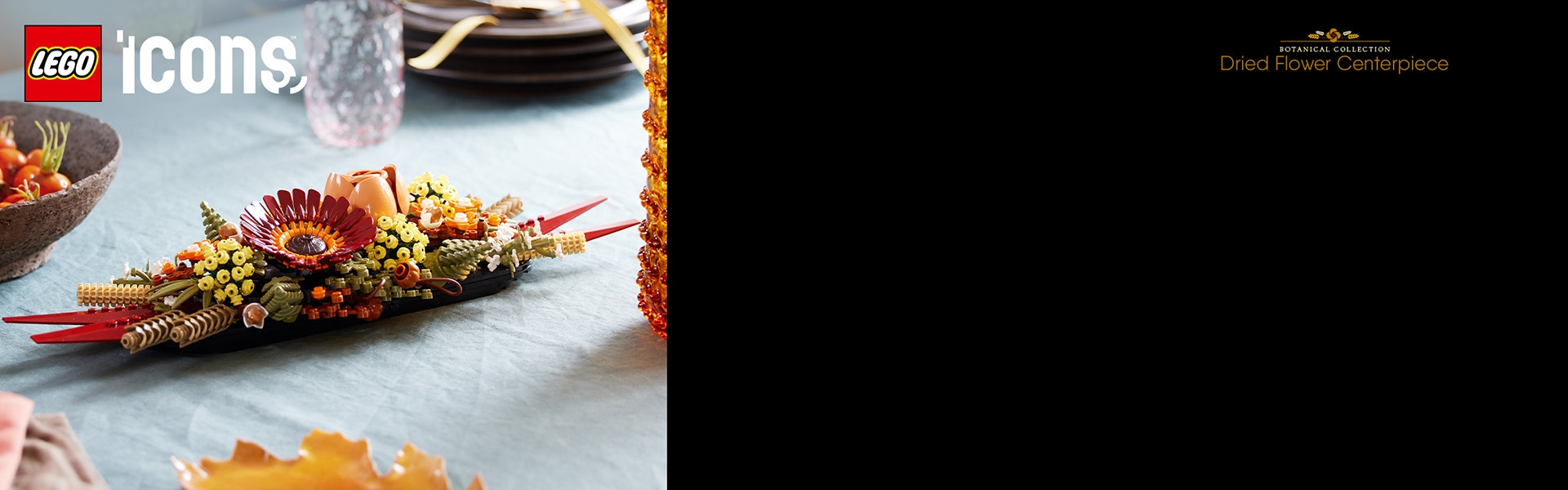 Dried Flower Centerpiece 10314 | LEGO® Icons | Buy online at BRICKLEB ...