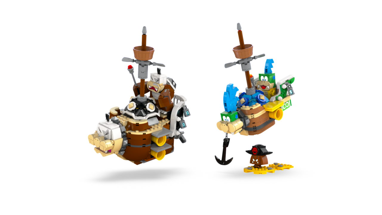 Set de extindere Zepelinele lui Larry și Morton 71427 | LEGO® Super ...