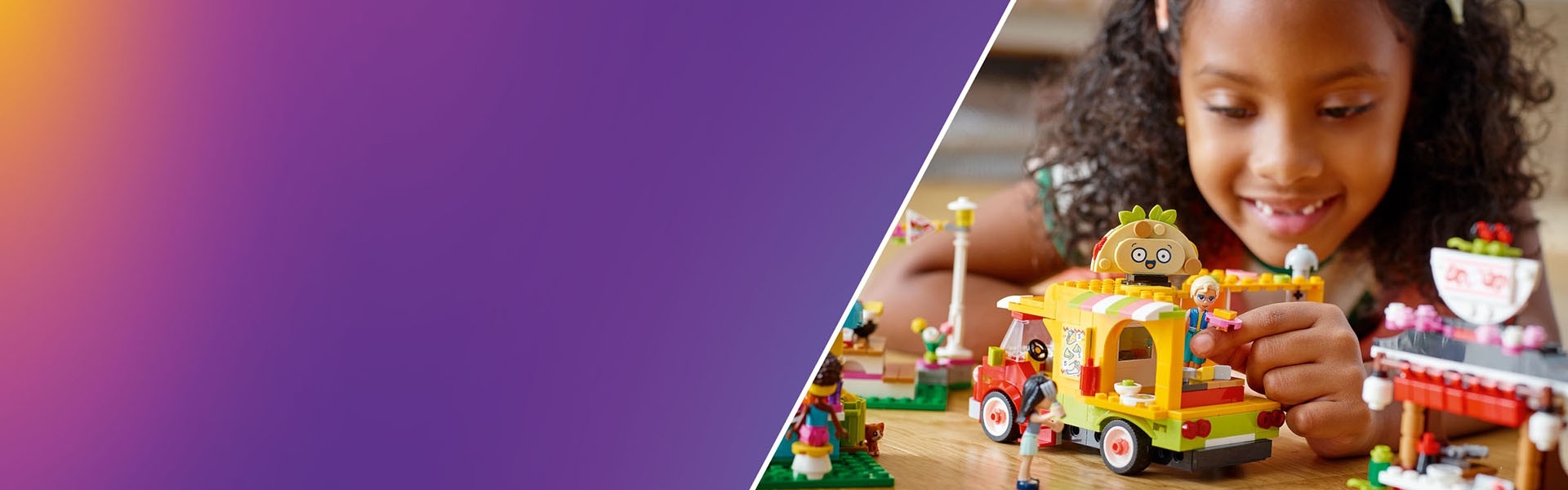 LEGO 41701 Friends Street Food Market Juice Bar & Toy Truck - The Model ...