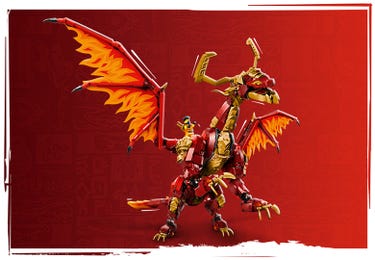 ninjago lightning source dragon