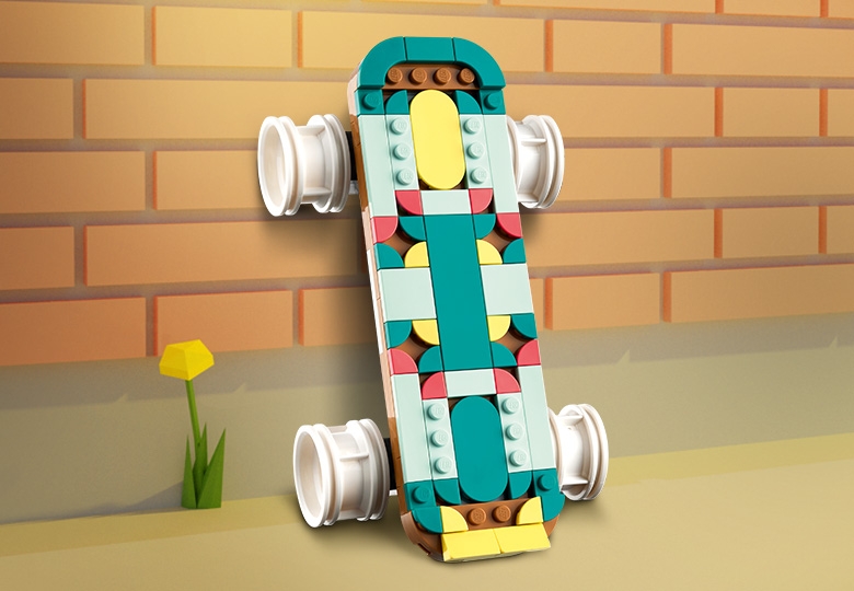 Retro Roller Skate 31148 | Creator 3-in-1 | Buy online at BRICKLEB ...