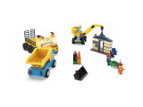 Construction Trucks and Wrecking Ball Crane 60391 | City | Buy online ...