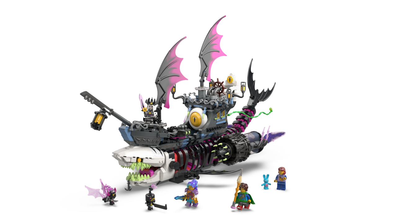 Nightmare Shark Ship 71469 | LEGO® DREAMZzz™ | Buy online at the ...