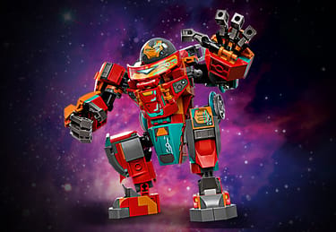 Tony Stark’s Sakaarian Iron Man 76194 | Marvel | Buy online at the ...