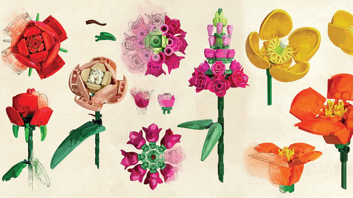 Bring joy to flower fans with the LEGO® Botanical Almanac | Official ...