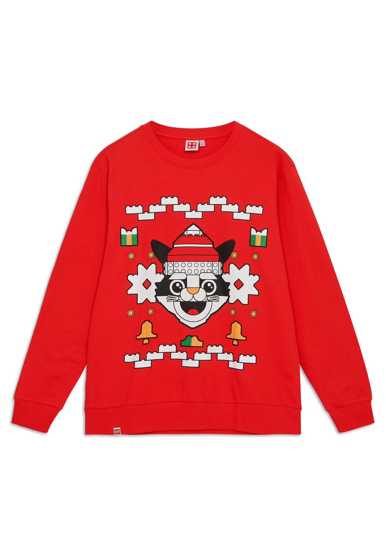 Adults Christmas Sweatshirt - Red 5009963 | Minifigures | Buy online at ...