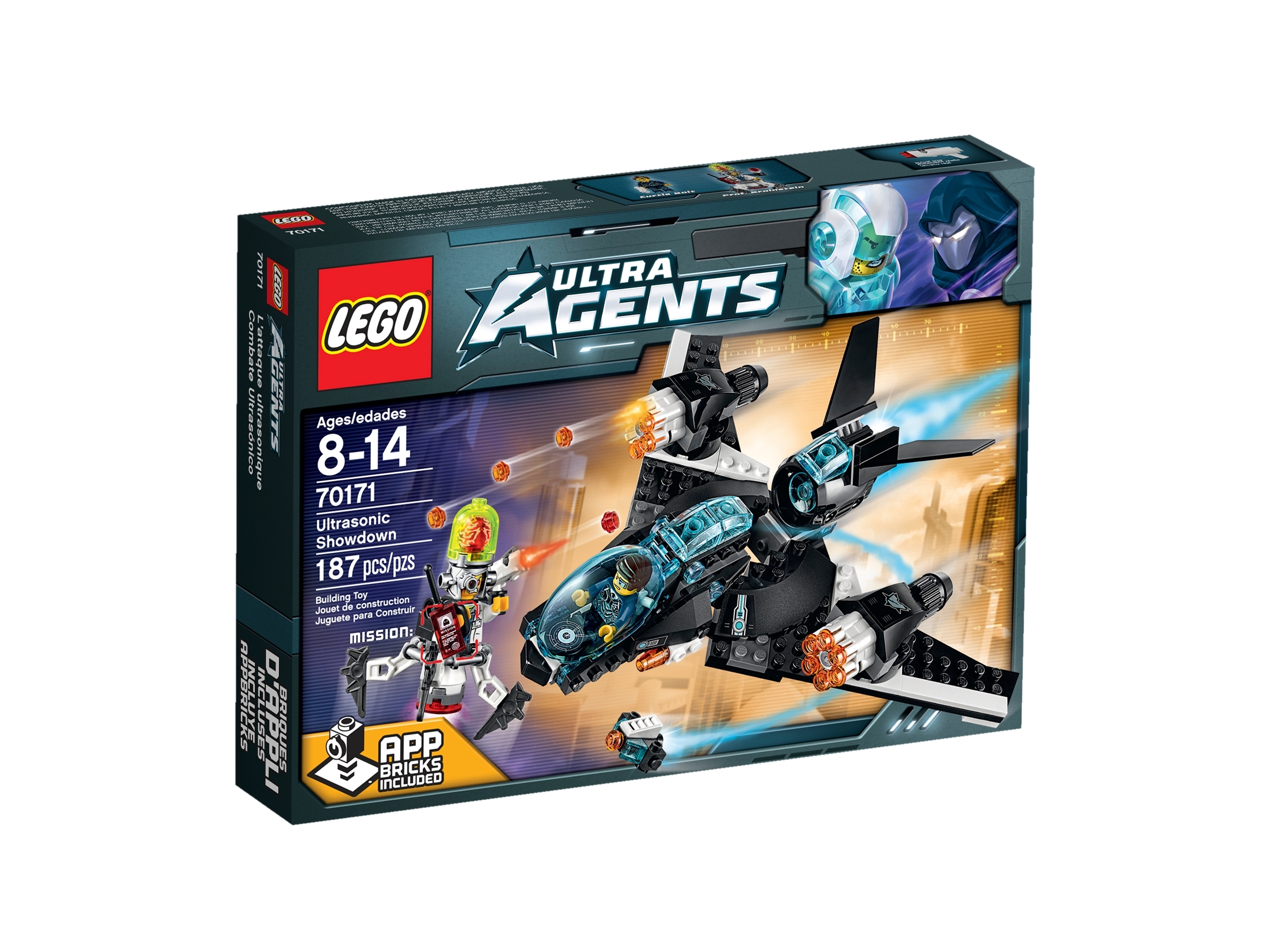 울트라소닉 전투기 70171 | 울트라 에이전트 | LEGO® Shop KR