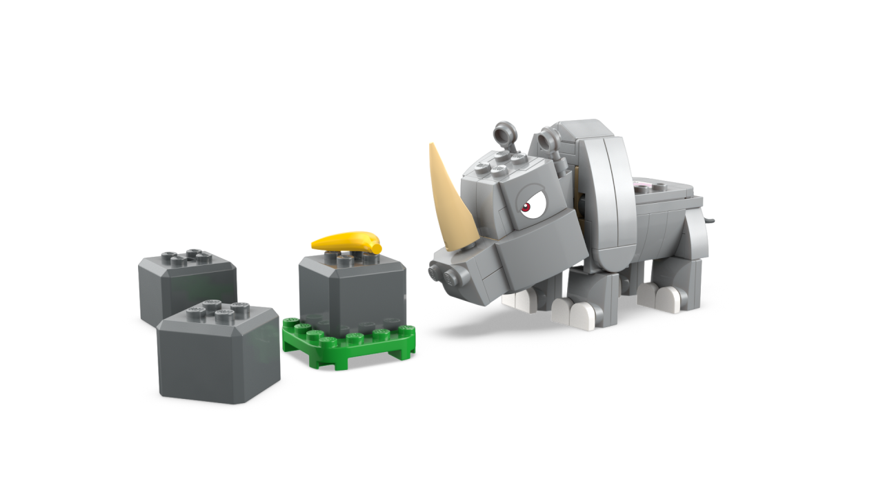 Rambi the Rhino Expansion Set 71420 | LEGO® Super Mario™ | Buy online ...