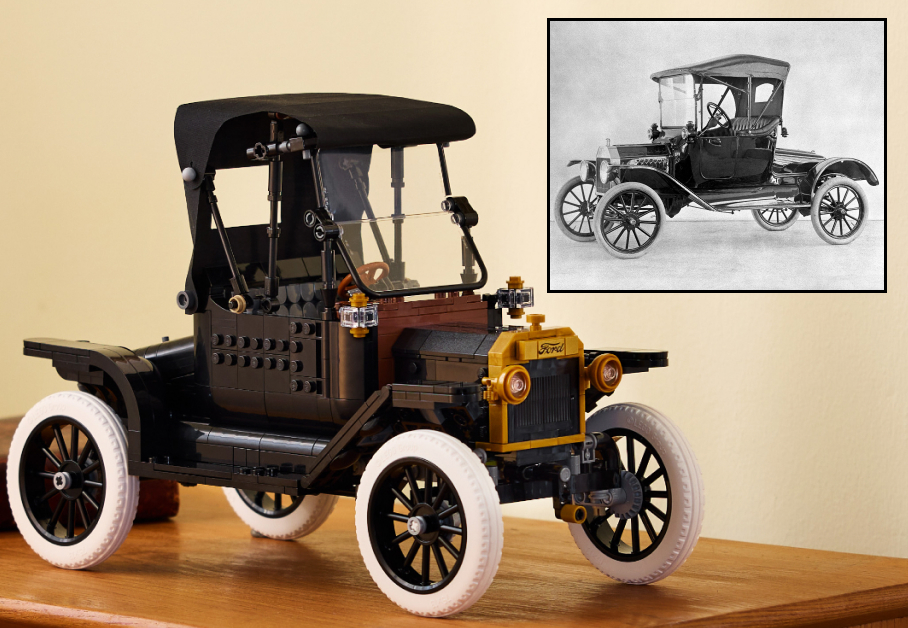 Look under the hood of the LEGO® Icons Ford Model T set | Official LEGO® SA