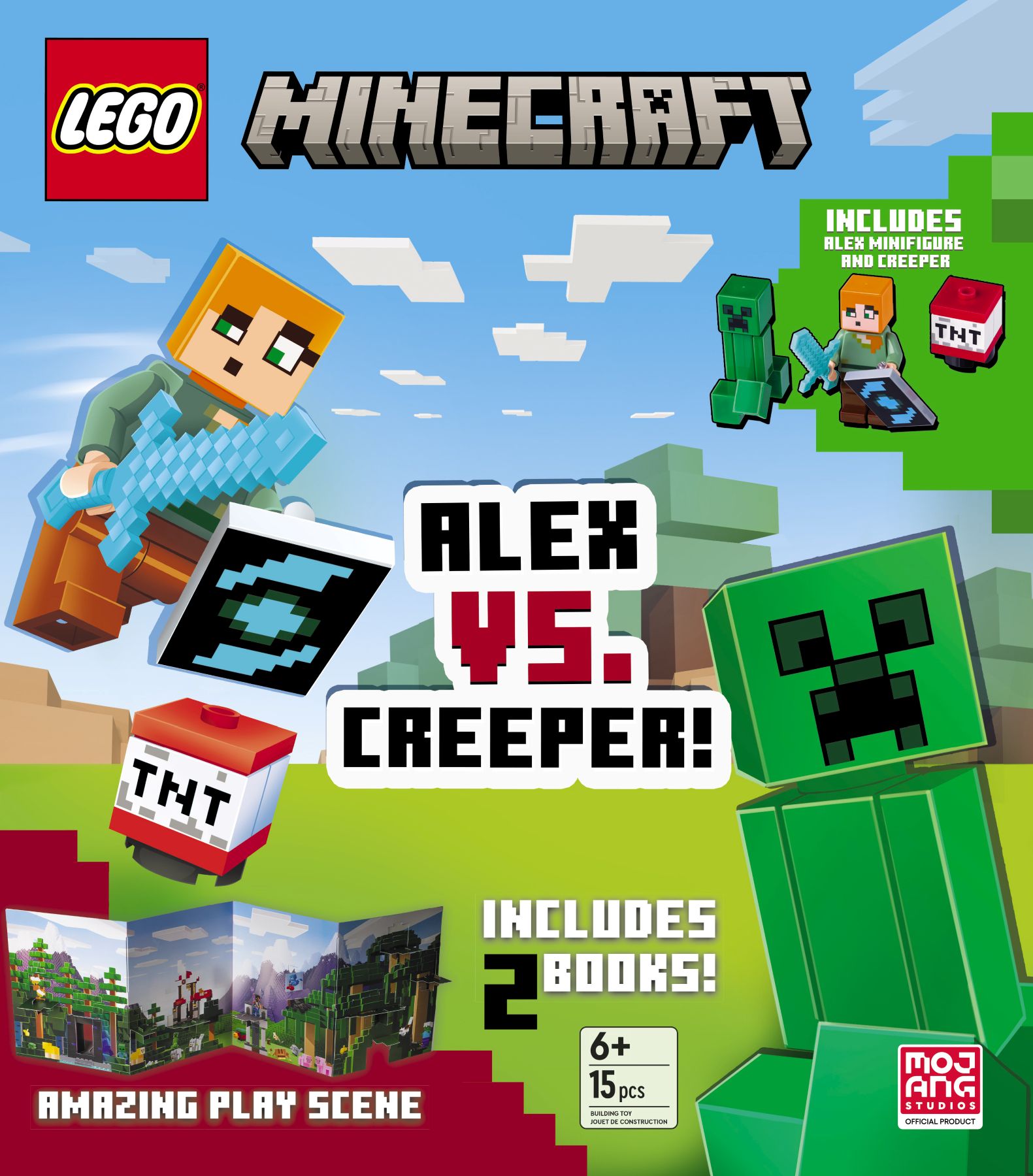 ALEX VS CREEPER MINECRAFT 5010070 | Minecraft® | Buy online at the ...