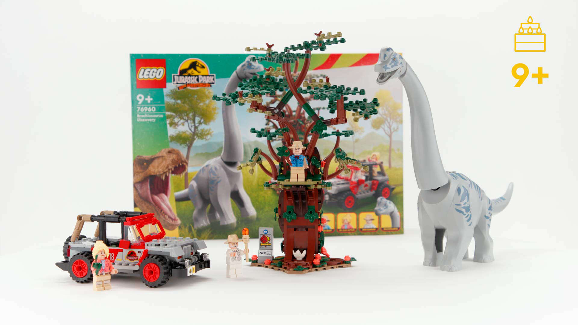 Brachiosaurus Discovery 76960 | Jurassic World™ | Buy online at the ...