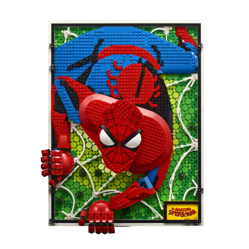 Build the LEGO® Art Spider-Man Wall Art | Official LEGO® Shop AU