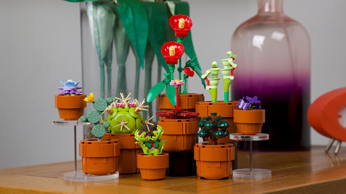 How to Display the LEGO® Icons Tiny Plants in Your Home | Official LEGO® SA