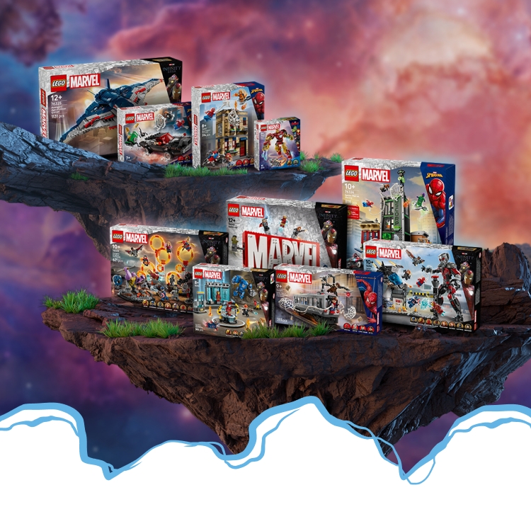New LEGO® | Marvel Sets for 2025 | Official LEGO® IN