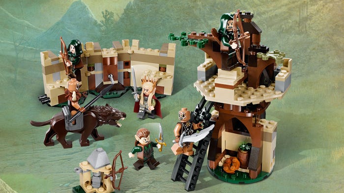Lego Elven Army
