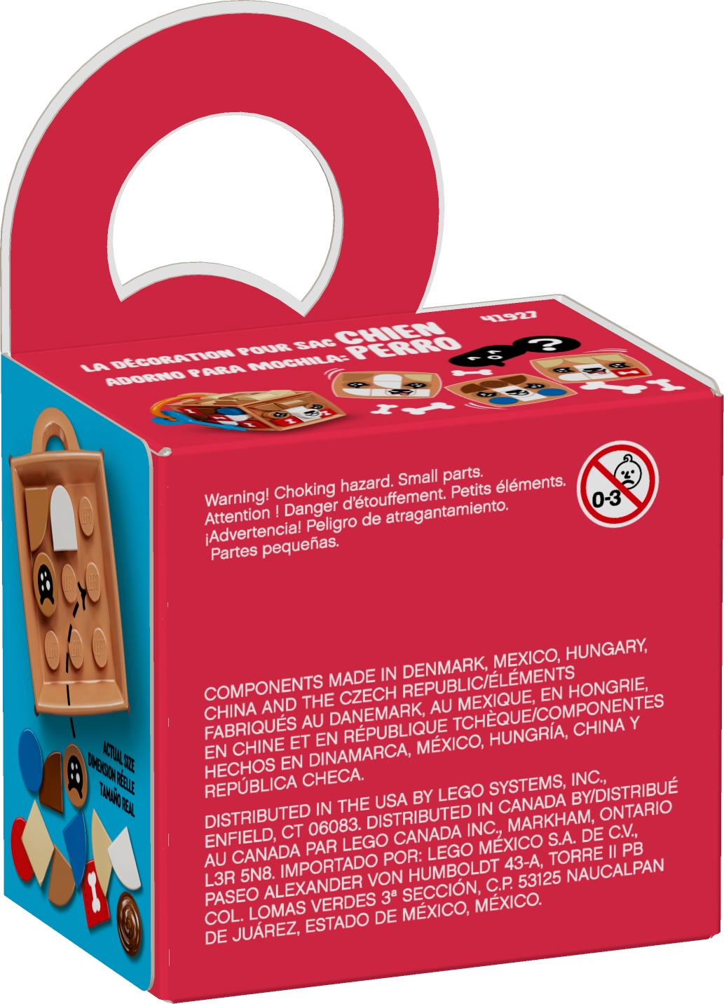 Taschenanhänger Hund 41927 | DOTS | Offiziellen LEGO® Shop DE