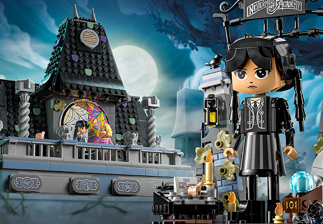 Cómo fue que creamos el tema LEGO® Merlina | Oficial LEGO® Shop ES