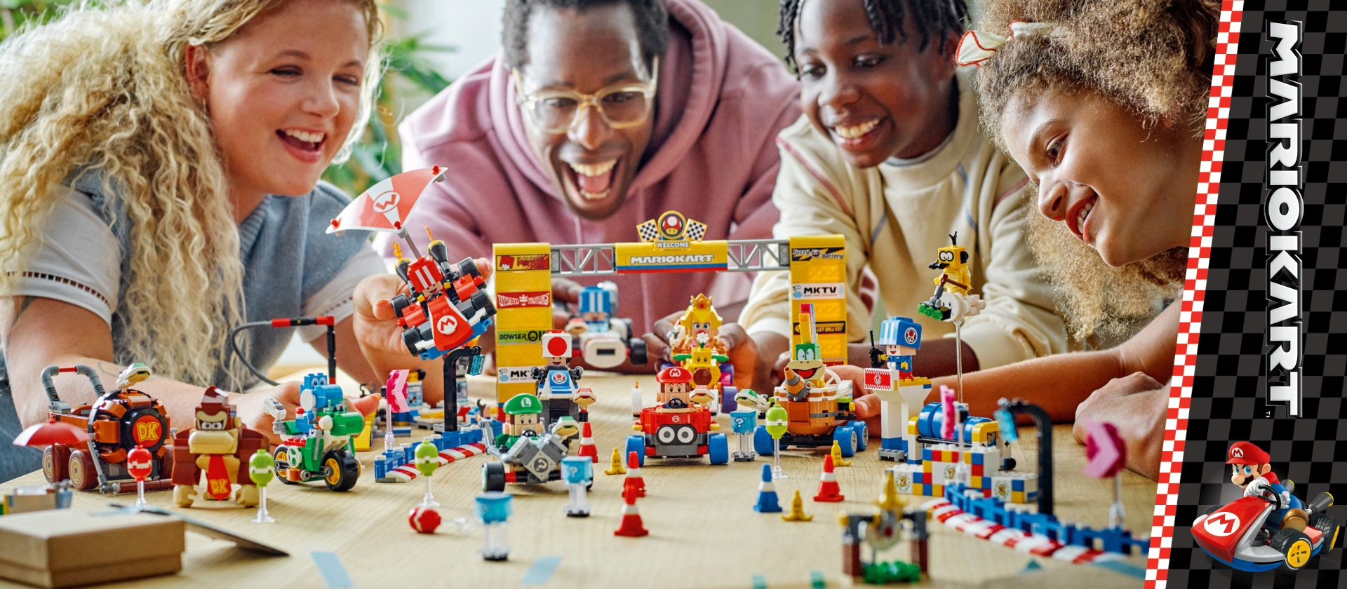 Build the ultimate Mario Kart™ racetrack at home | Official LEGO® Shop EE