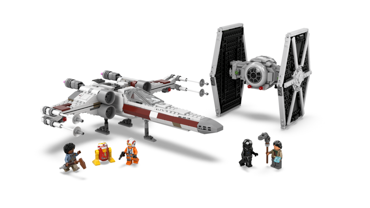 TIE Fighter & X-Wing Mash-up 75393 | Star Wars™ | Buy online at the ...