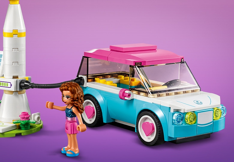 LEGO Friends 41443 Olivia elektromos autója - eMAG.hu