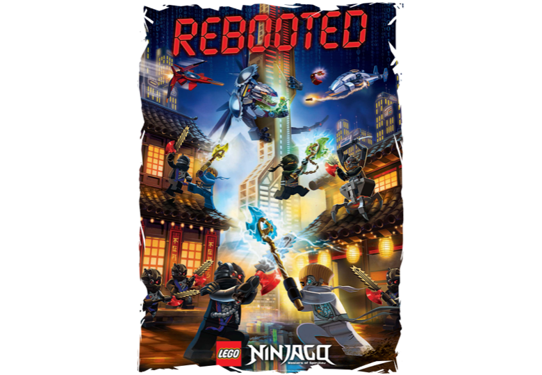 Ninjago Rebooted Poster