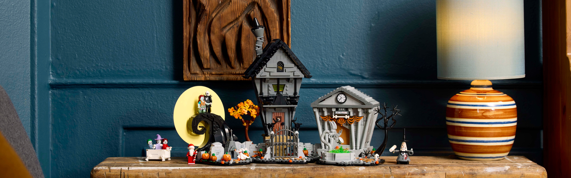 Lego Nightmare Before Christmas Fountain 21351 The Nightmare Before