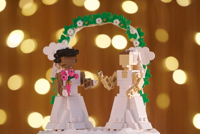 Gizmodo Lego Wedding
