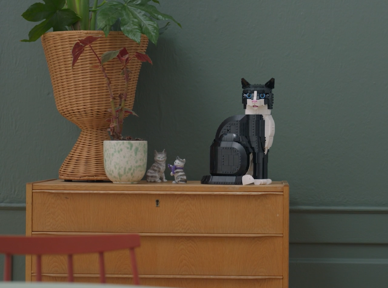 Fekete-fehér macska 21349 | Ideas | Hivatalos LEGO® Áruházból HU