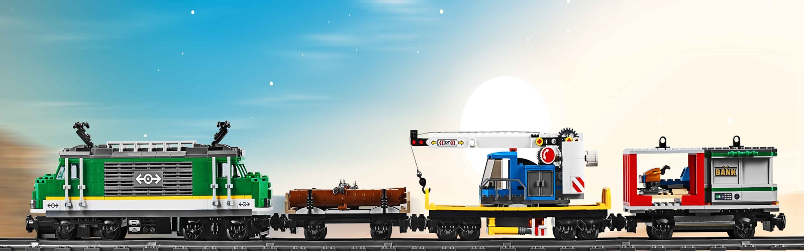 LEGO® City Tog og spor | Officiel LEGO® Shop DK