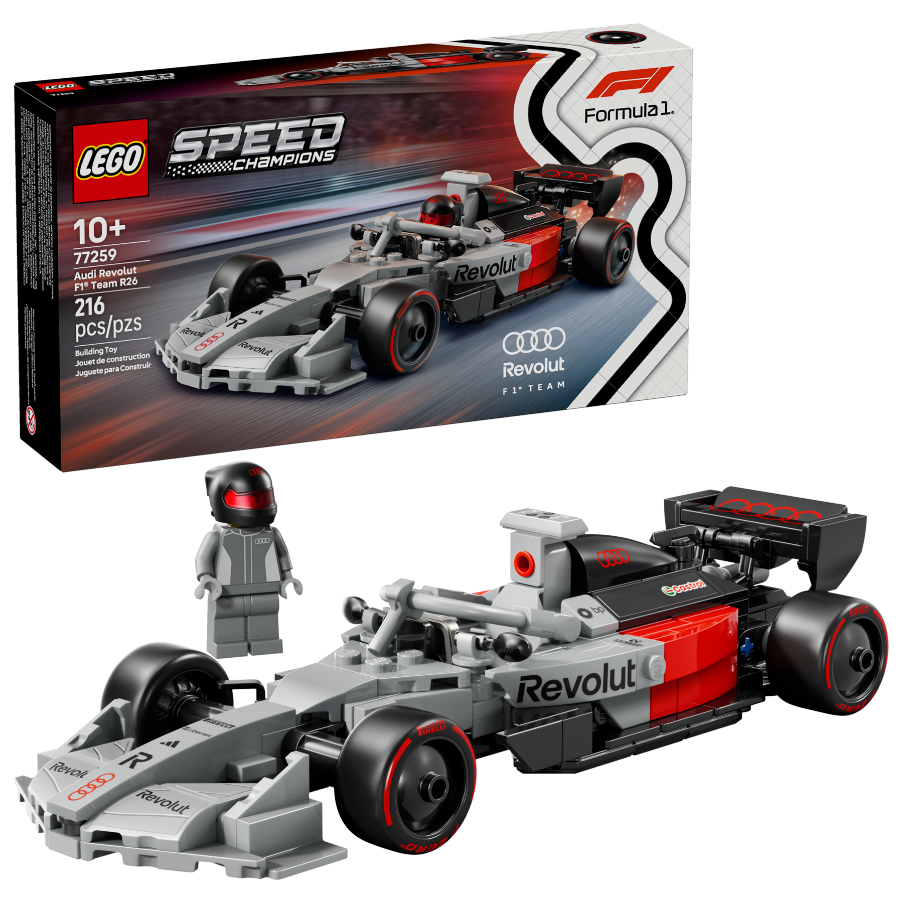 LEGO presenta la nuova Audi Revolut F1 R26 in arrivo a marzo - ComputerWeek