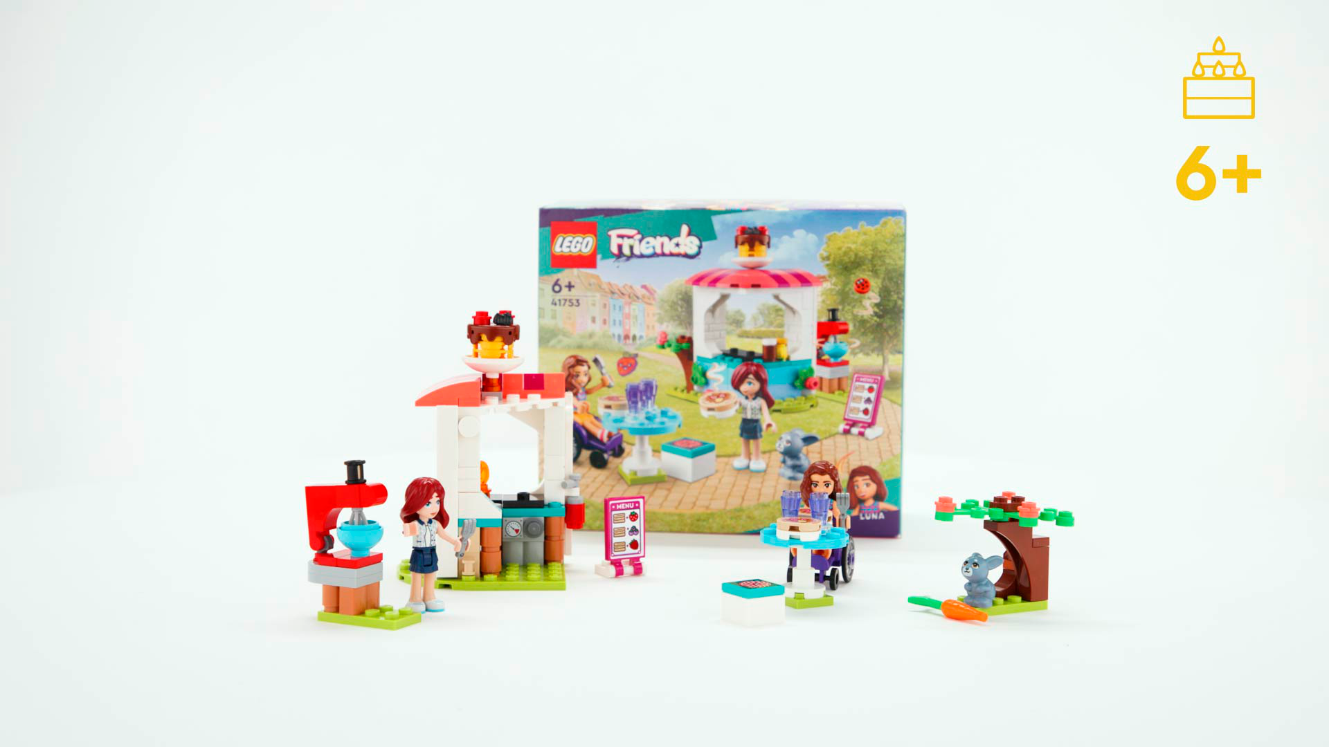 Pancake Shop 41753 | Friends | Buy online at the Official LEGO® Shop US