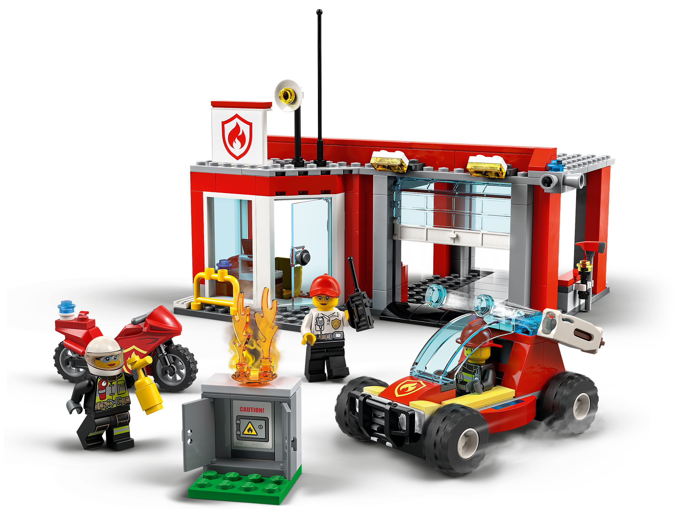 Lego Fire Station 77943 Instructions