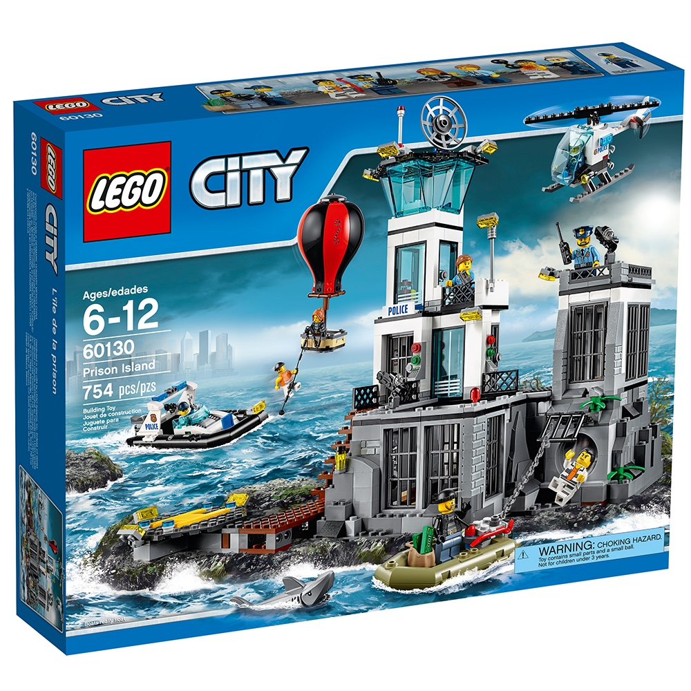 Lego city prison island