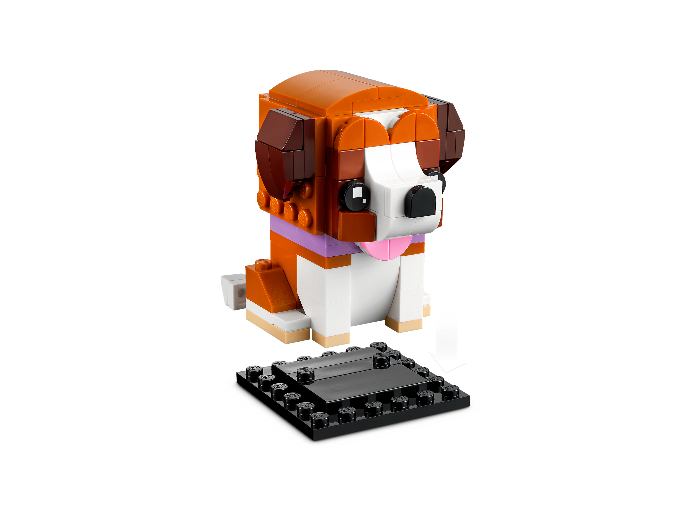 Lego Brickheadz Saint Bernard Dog And Puppy Set 40543 Factory Sale ...